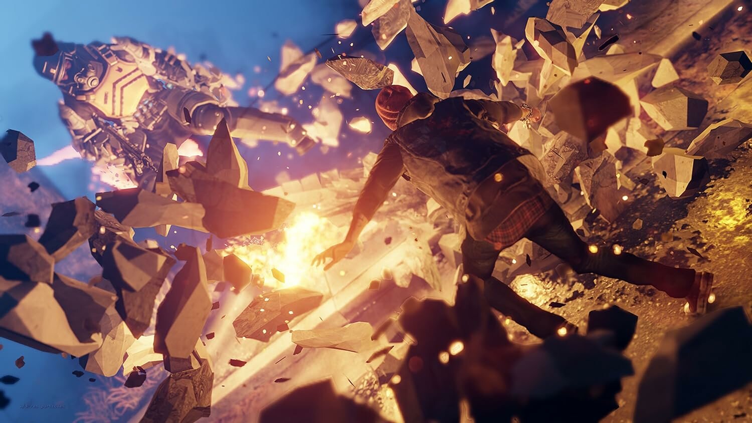 InFAMOUS: Second Son (Второй Сын) , для PlayStation 4 / 5 , Blu-ray , Русская версия — фото 1