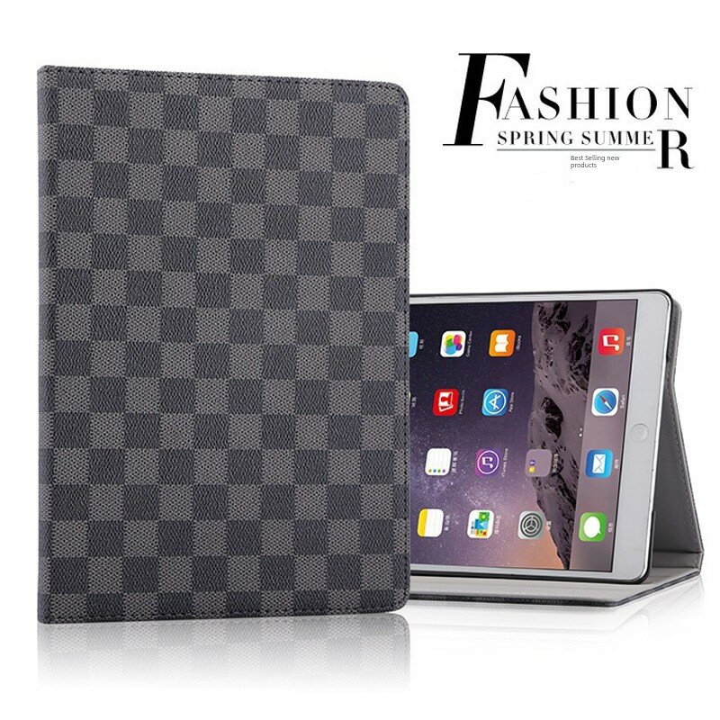 Защитный чехол для iPad 6 Air 2, iPad mini 4, iPad 2/3/4, iPad mini 5 с клетчатым узором, новинка 2018 года iPad Pro