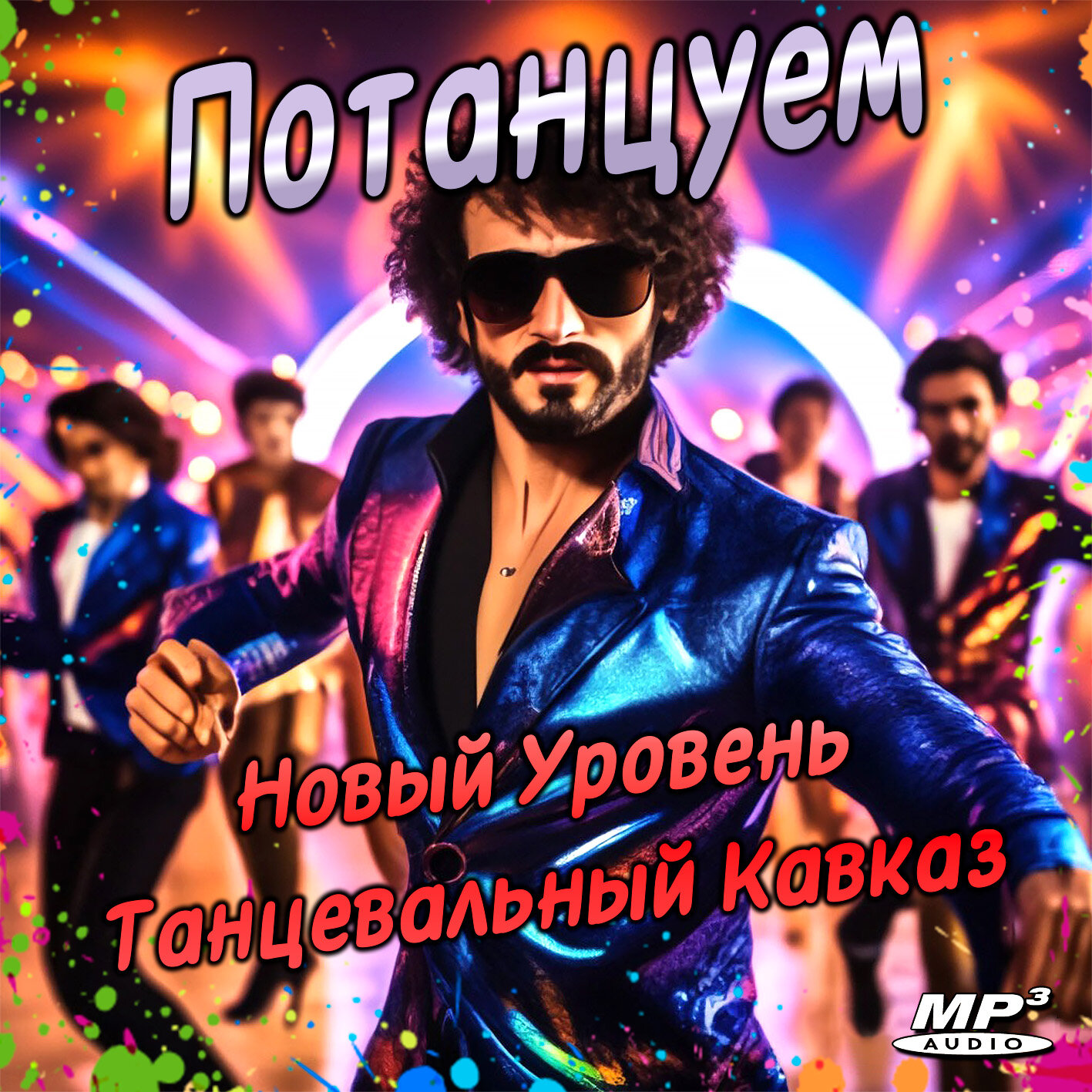 Потанцуем. Новый Уровень - Танцевальный Кавкказ (240 песен) (2026) (запись на CD-R)