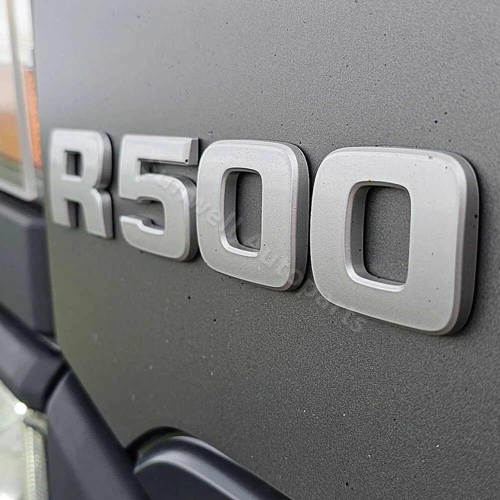 Для Scania R P G CAB 6, эмблема на передней панели, номер и письмо G410 G450 G500 P440 P450 R500