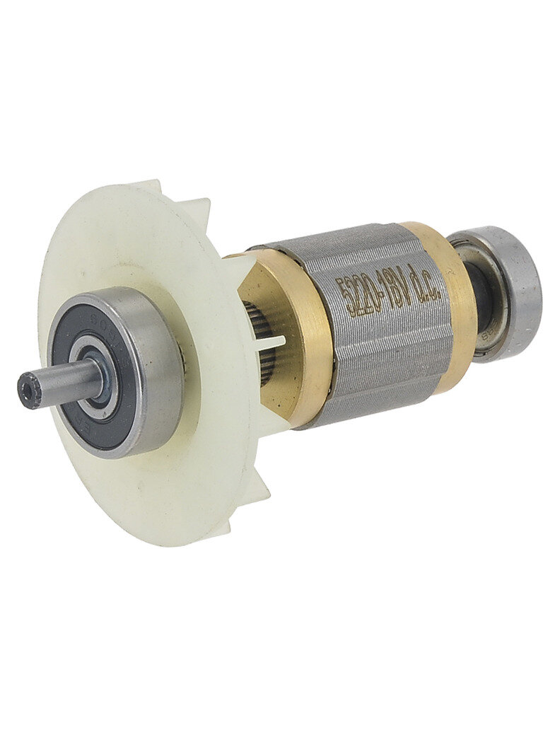 Ротор (Якорь) (L-80 mm, D-26 mm, d-8 mm) для перфоратора аккумуляторного ИНТЕРСКОЛ ПА-24/18В (s/n 579.****)