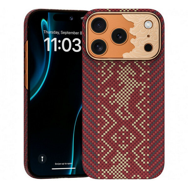 Чехол Benks ArmorAir Case для iPhone 17 Pro 6.3" (C. K. FL. AP. GD. G069) Knight New Year Limited Edition