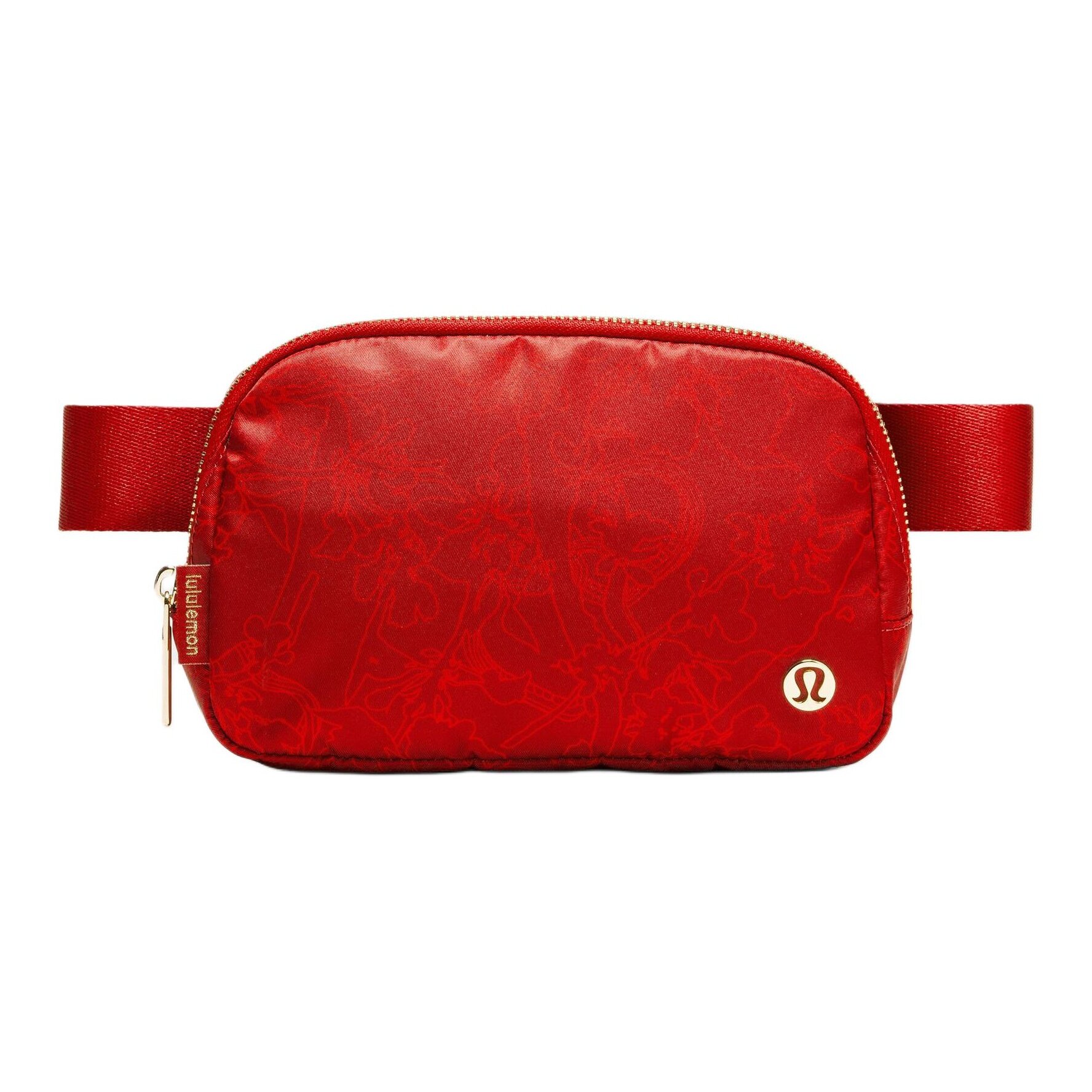Сумка lululemon, фактура плетеная — фото 1
