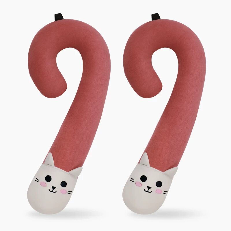 Набор подушек для шеи Nicocat 9 дюймов для детей и взрослых, удобная комплект подушек для поездок на длинные расстояния