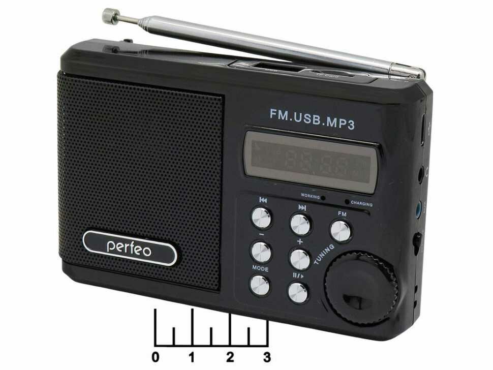 Радиоприемник Perfeo Ranger USB/micro SD/AUX аккумуляторный PF_D0564