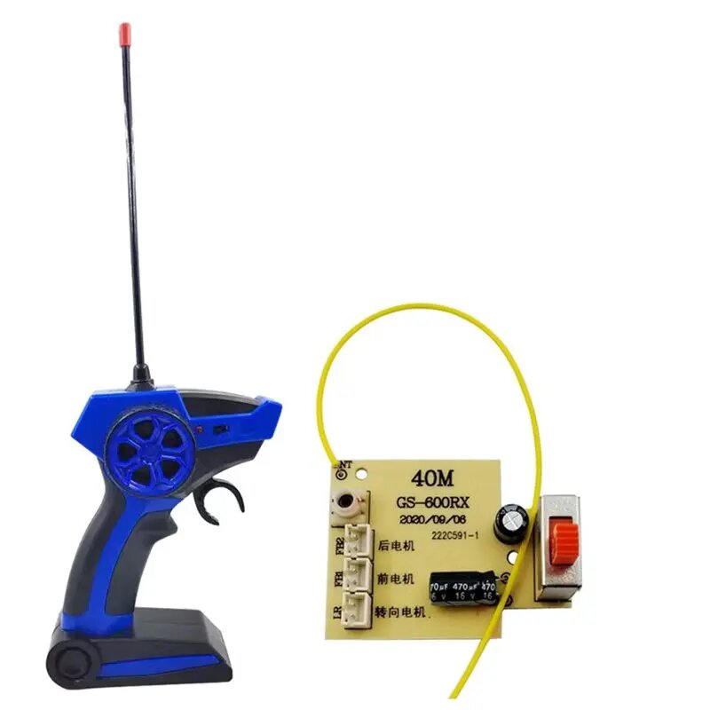 2.4G 4-канальный пульт и приемник Blue
