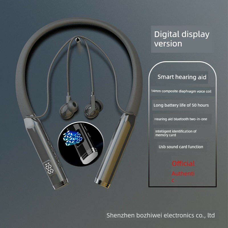 Наушники Blastwave с усиленным Bluetooth для слабослышащих, наушники с высокой громкостью для улучшения слуха,