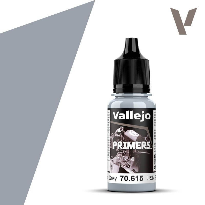 Краска Vallejo SURFACE PRIMER USN Light Ghost Grey FS36375 грунтовка 17 мл 70.615
