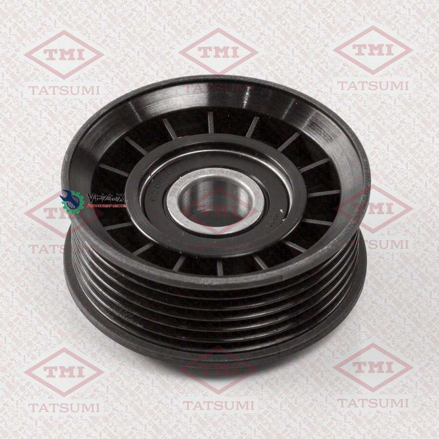 TATSUMI TFD1202 Ролик поликлинового ремня натяжной