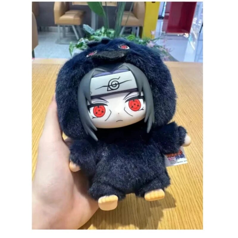 Bandai Naruto Итачи Учиха, фигурка-сюрприз, 1 шт, без коробки, черный