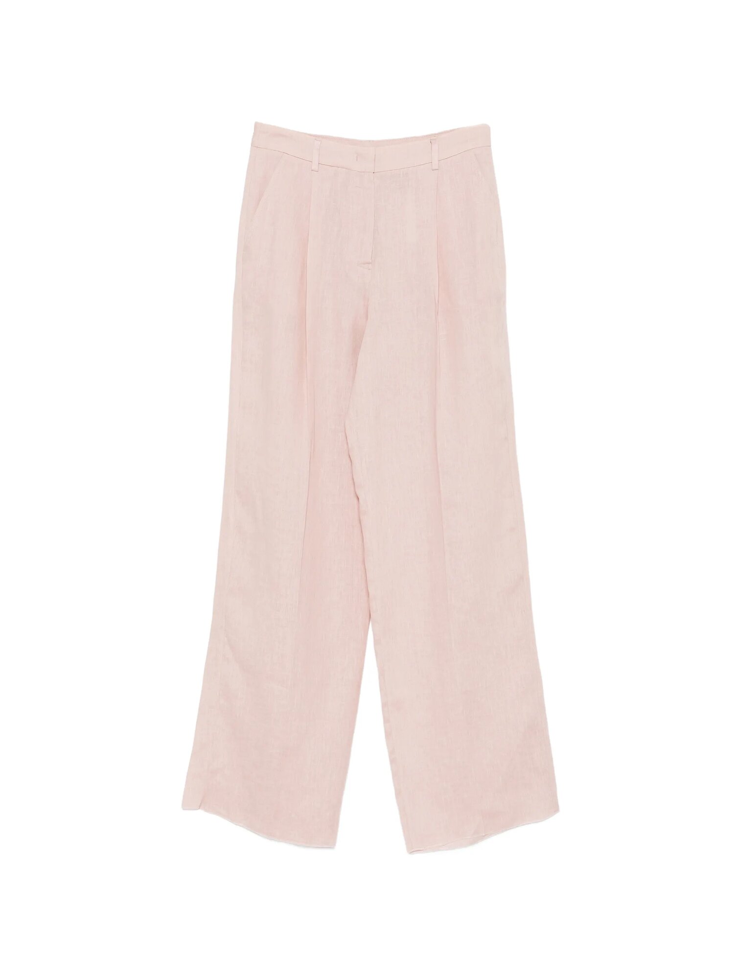 Брюки Pleated linen trousers