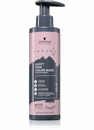Краска для волос Schwarzkopf Professional Chroma ID Color Mask, оттенок 9.5-19 Dusty Pink, 300 мл