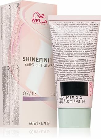 Краска для волос Wella Shinefinity Zero Lift Glaze, оттенок 07/13 - Toffee Cream, 60 мл