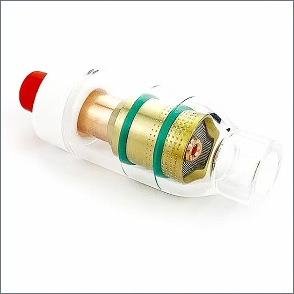 Стеклянная Насадка Для Сварки TIG С Газовой Линзой Горелки WP26 17 18 2,4 Мм