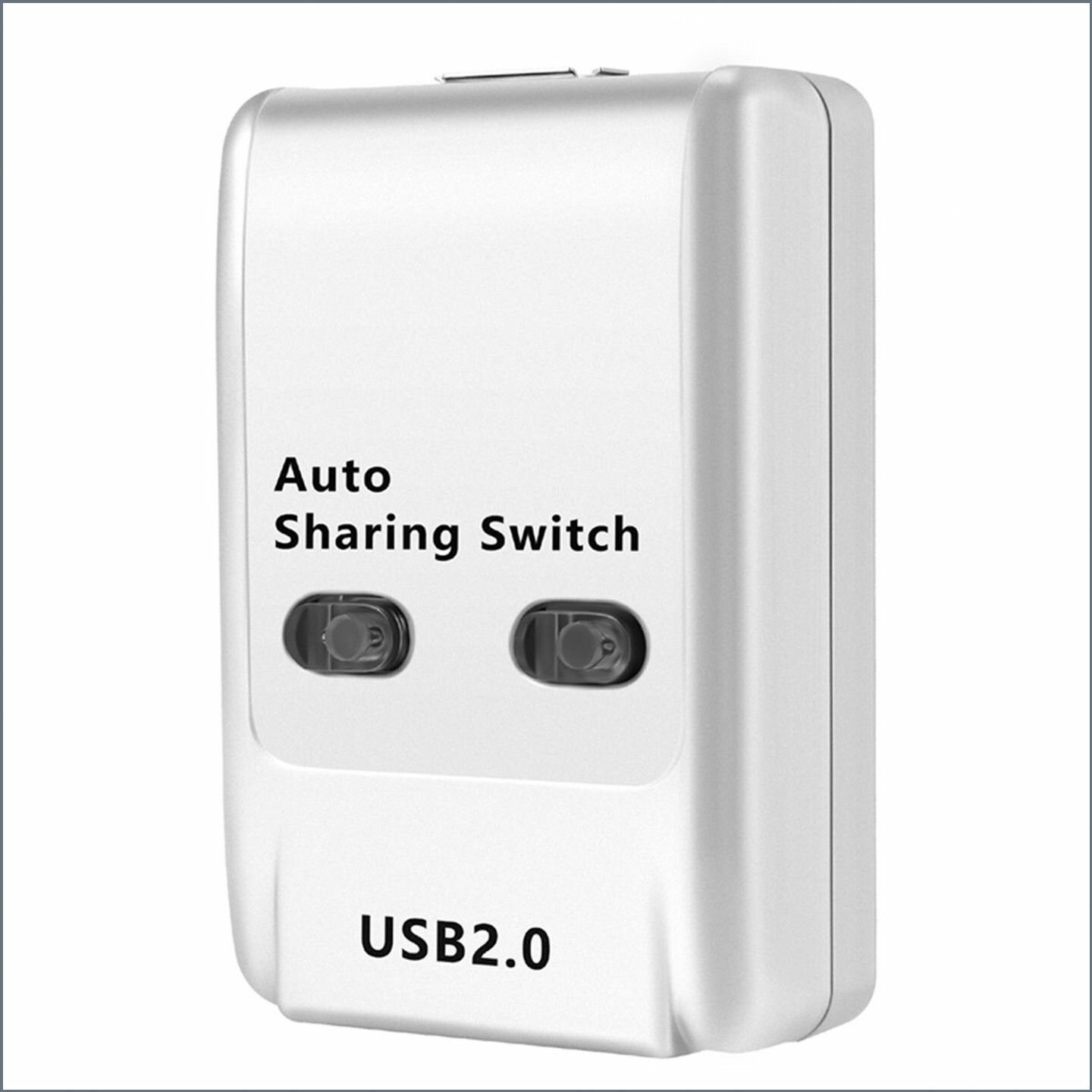 USB 2.0 Auto Sharing Switch 2 Port HUB Адаптер Switcher для ПК Принтер Устройства Поддержка
