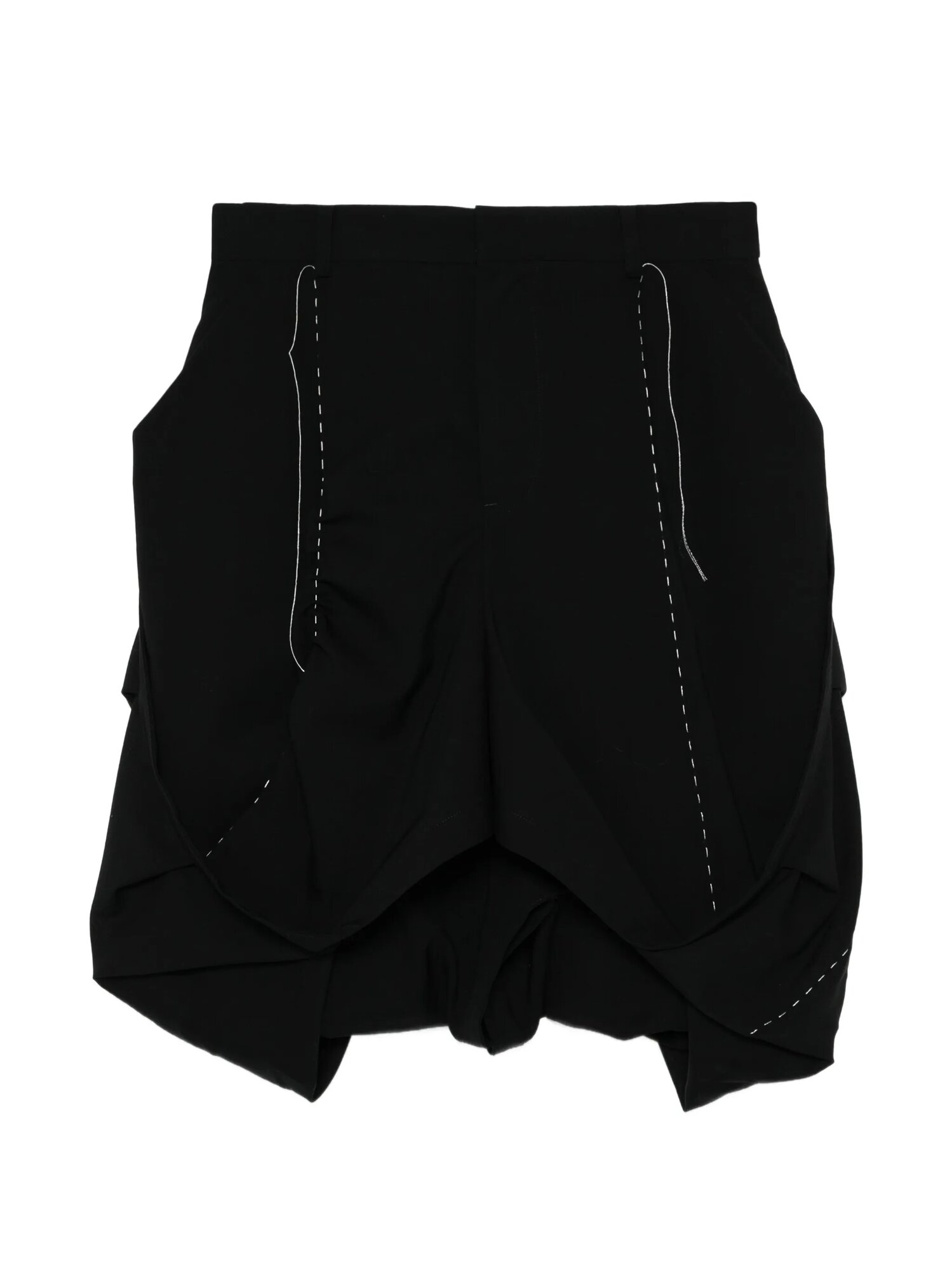 Юбка Contrast-stitch balloon skirt