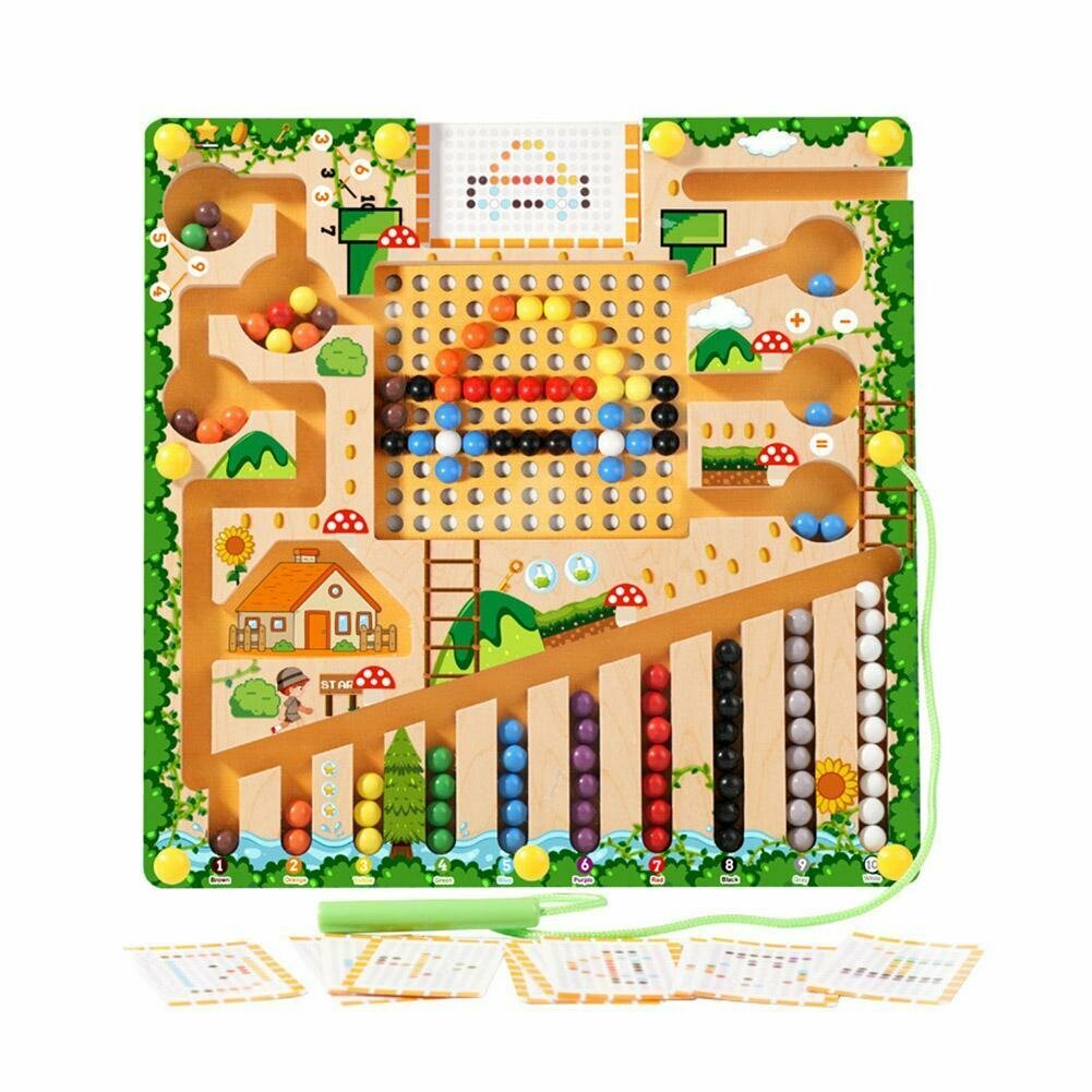 Игрушки лабиринты с магнитами