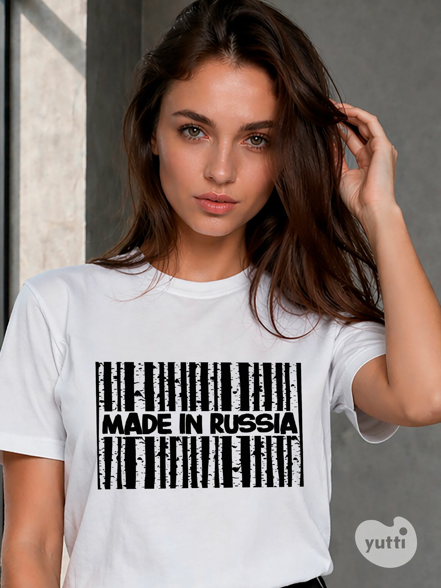 Термонаклейка на одежду Made in Russia