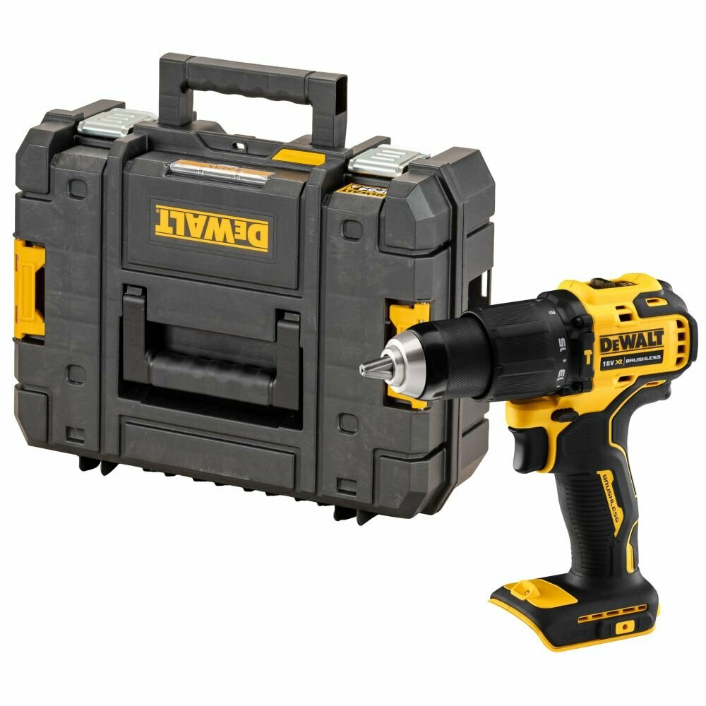 Аккумуляторная ударная дрель-шуруповерт DEWALT DCD709NT,18V