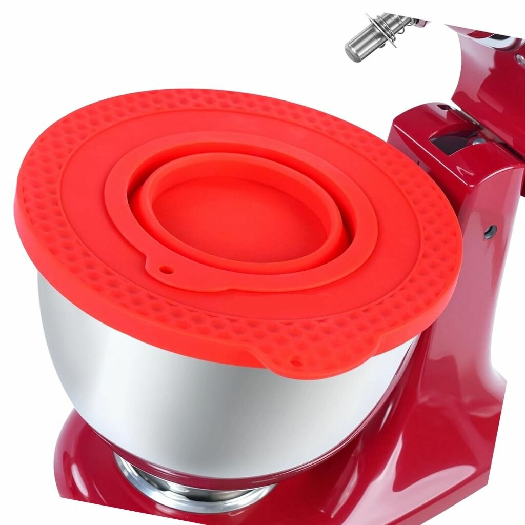 Вертикальная крышка чаши миксера подходит для KitchenAid 4.5-5QT-красный