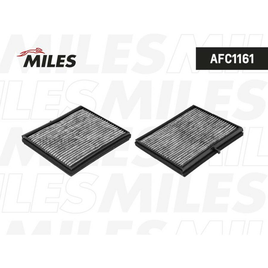 MILES AFC1161 Фильтр салона CHEVROLET LACETTI/DAEWOO NUBIRA угольный