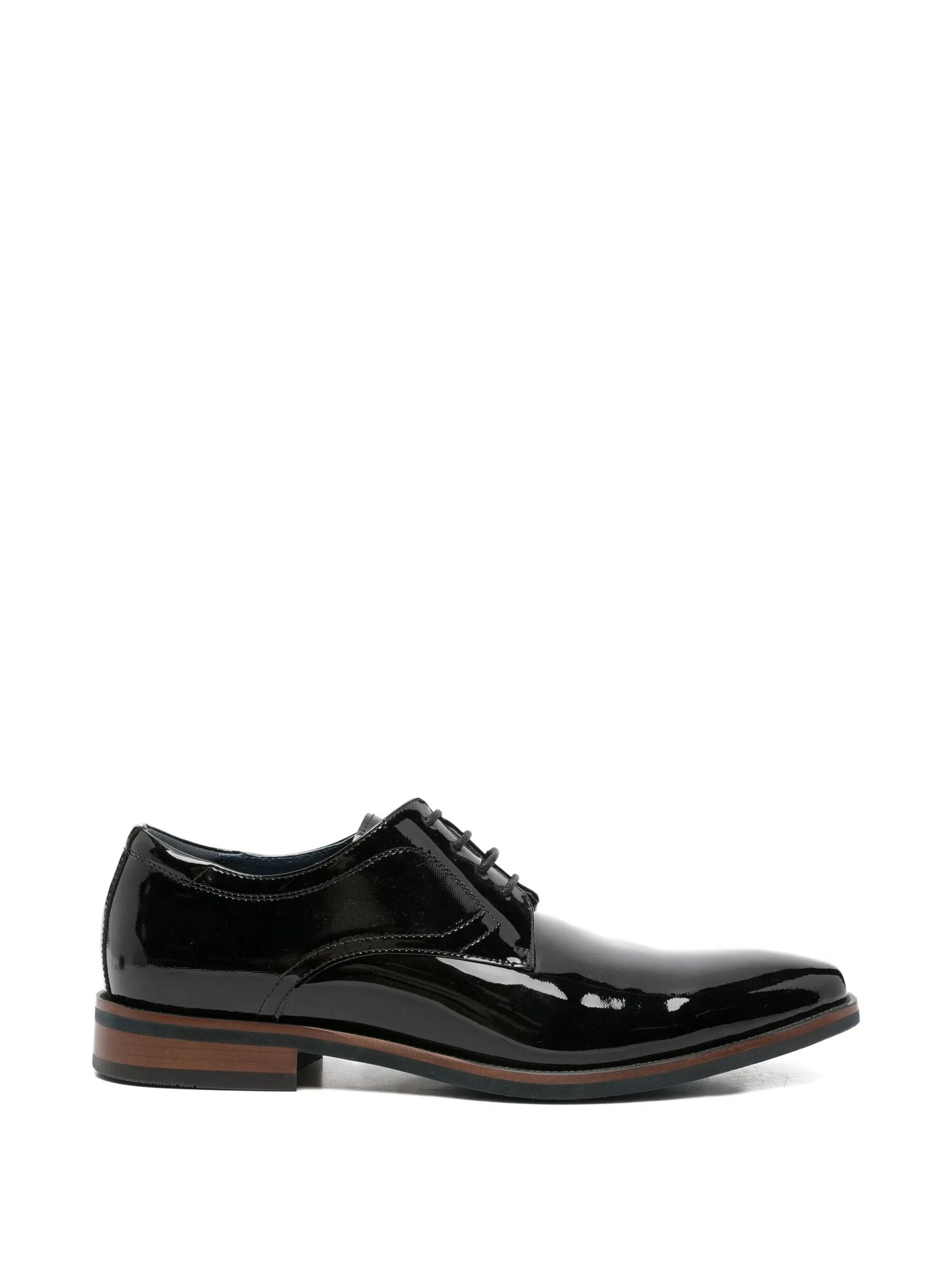 Туфли Patent-finish lace-up derby shoes 