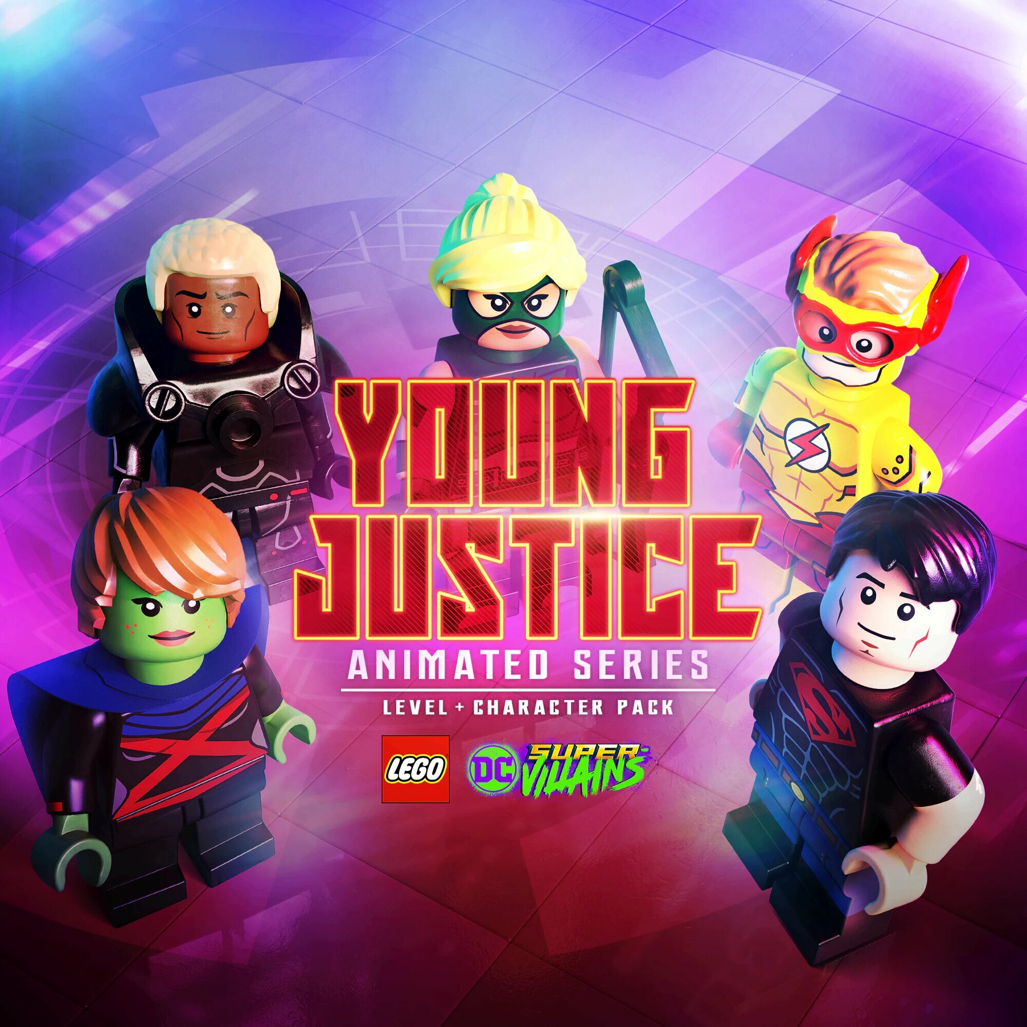 Дополнение LEGO DC Super-Villains Young Justice Level Pack, цифровое издание PlayStation 4, регион Турция / код пополнения баланса