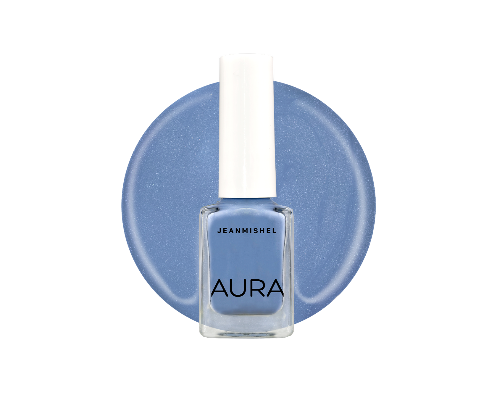 Лак для ногтей AURA тон 493 васильковый