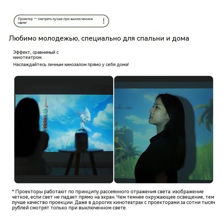 TXCESDDA Проектор, белый — фото 1