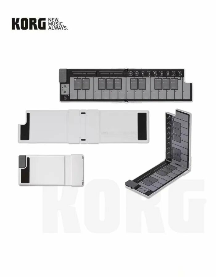 Контроллер музыкальной клавиатуры Korg nanoKey Fold arranger MIDI