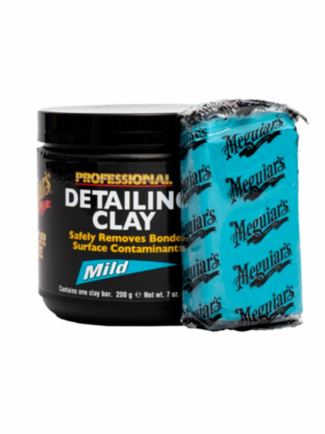 Глина для очистки кузова автомобиля Mirror Glaze Detailing Clay Mild Meguiar's, 200 г.
