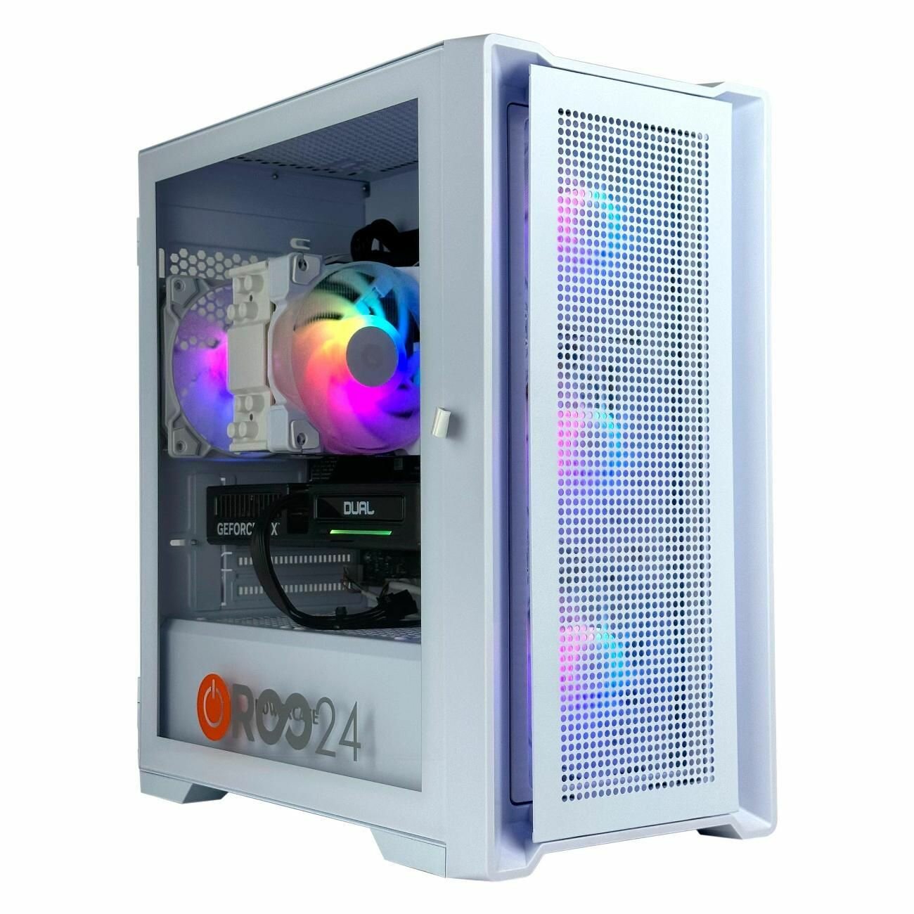 Системный блок Roo24 Gaming (Core i5-13400F / 32ГБ / SSD M.2 ГБ / RTX5060 Ti 8ГБ / Win11 Pro) белый