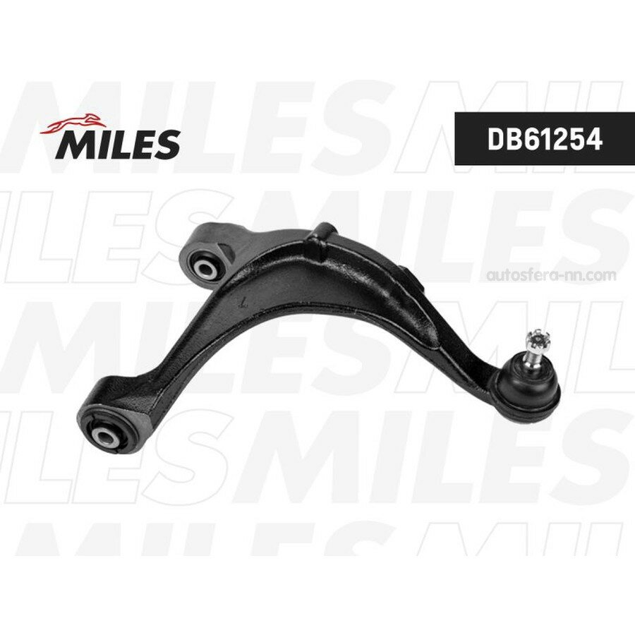 MILES DB61254 Рычаг HYUNDAI SANTA FE 06- зад. подв. верх. лев.