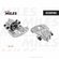 MILES EC00192 Суппорт тормозной Ford Focus I, 98-04 EC00192