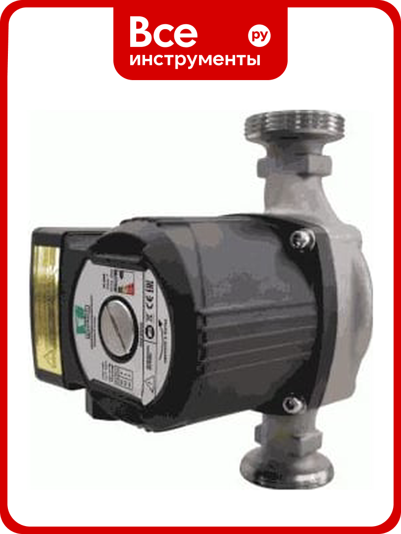 Циркуляционный насос Pumpman GRS-SS25/6 82099, Прочный корпус из нержавеющей стали устойчив к механическим повреждениям
