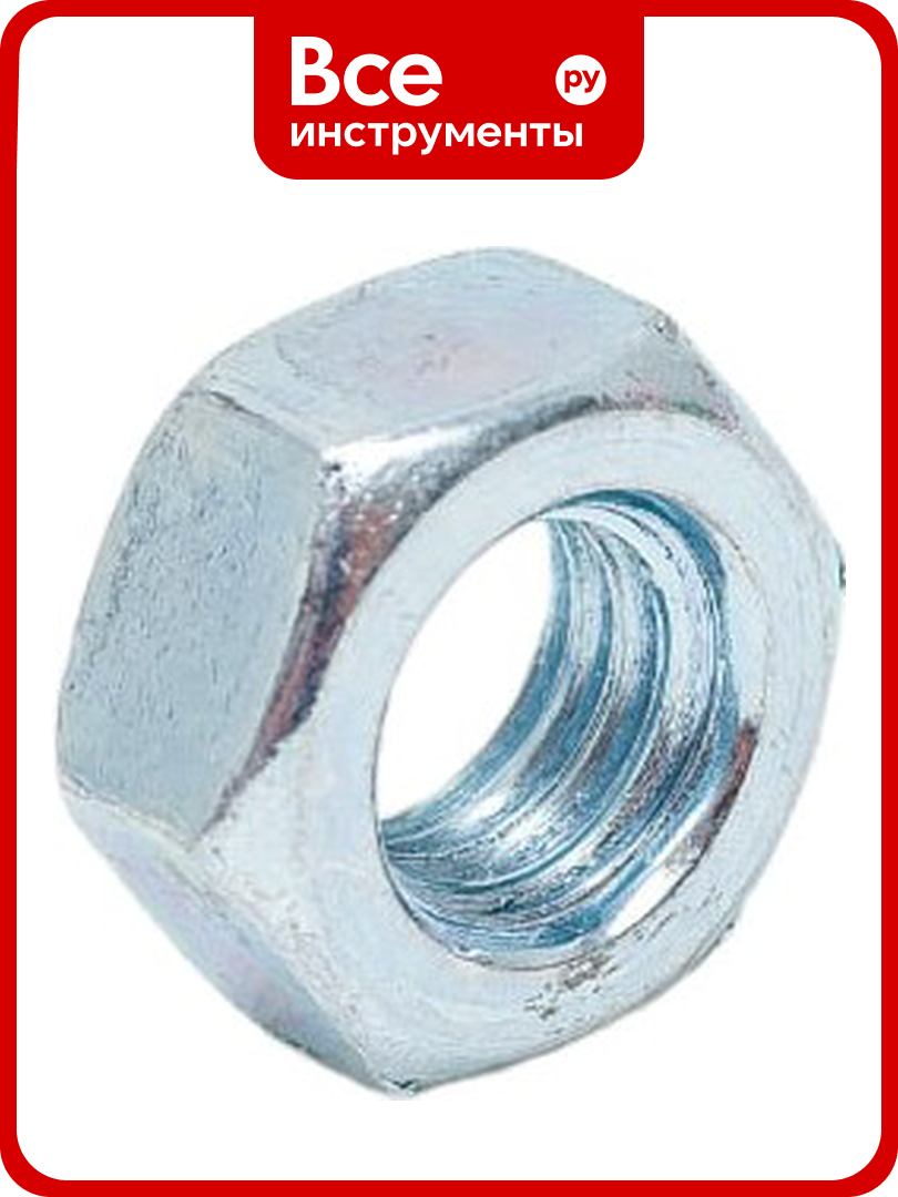 Гайка STEELREX DIN 934, цинк, М8, 100 шт. 0217008000B500010064, из разных, разных материалов