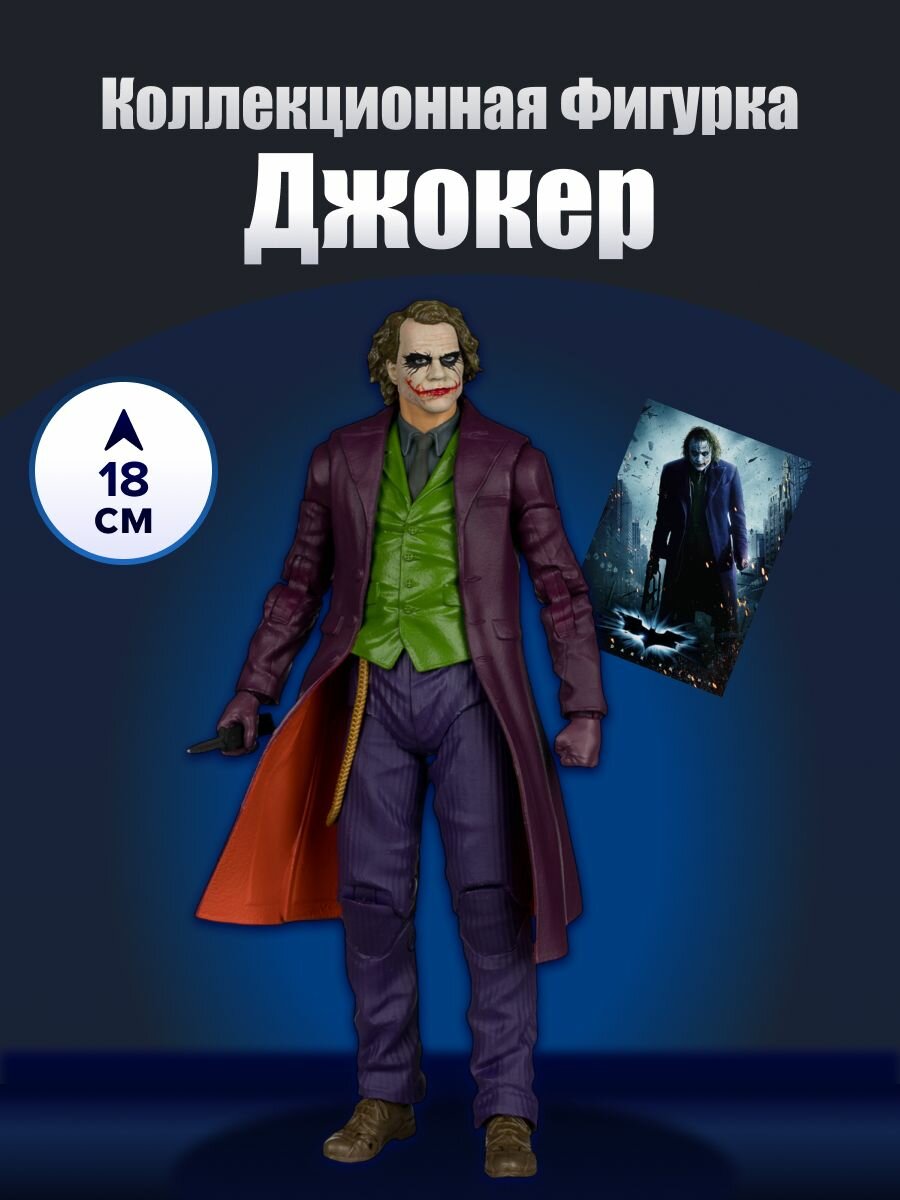 Фигурка DC Theatrical Deluxe The Dark Knight Joker 7" 17892