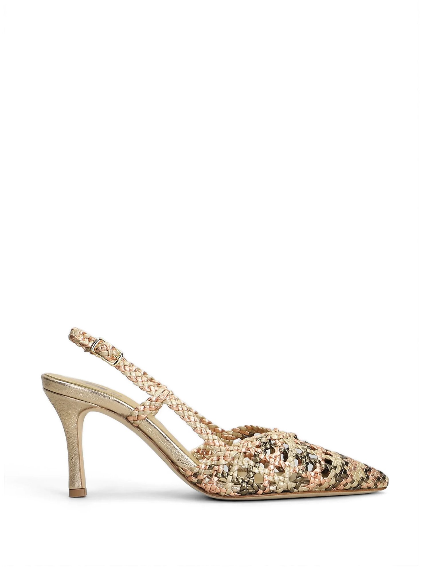 Туфли Woven slingback pumps 