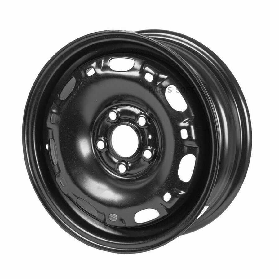 Диск штампованный R14 5J 5x100/57.1 ET35 Black R14 5J 5x100/57.1 ET35 от официального дистрибьютора, GANZ, артикул GRN14007