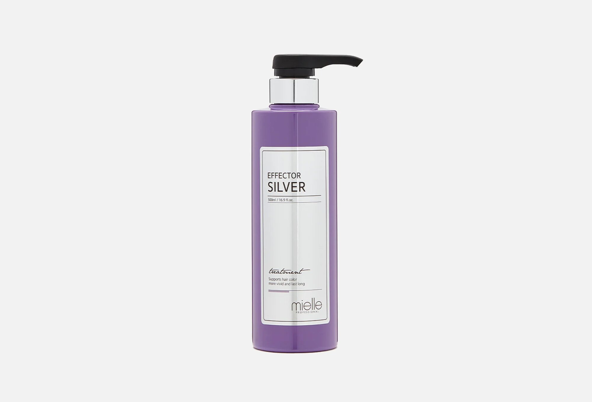 Бальзам для волос MIELLE PROFESSIONAL Effector Silver, для осветленных, 500мл