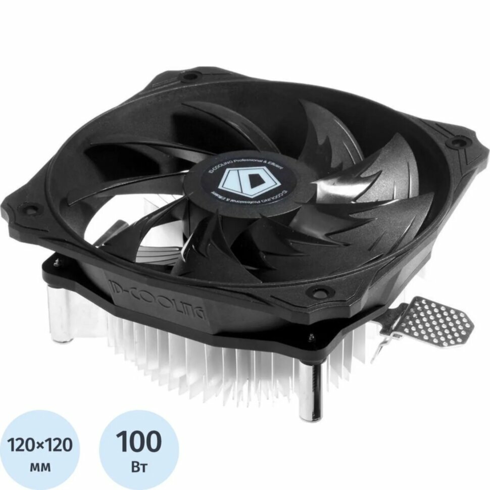 Кулер ID-COOLING DK-03 LGA115X/775/AM4/AM3/+/AM2 TDP 100W, FAN 120mm(DK-03), 1975146
