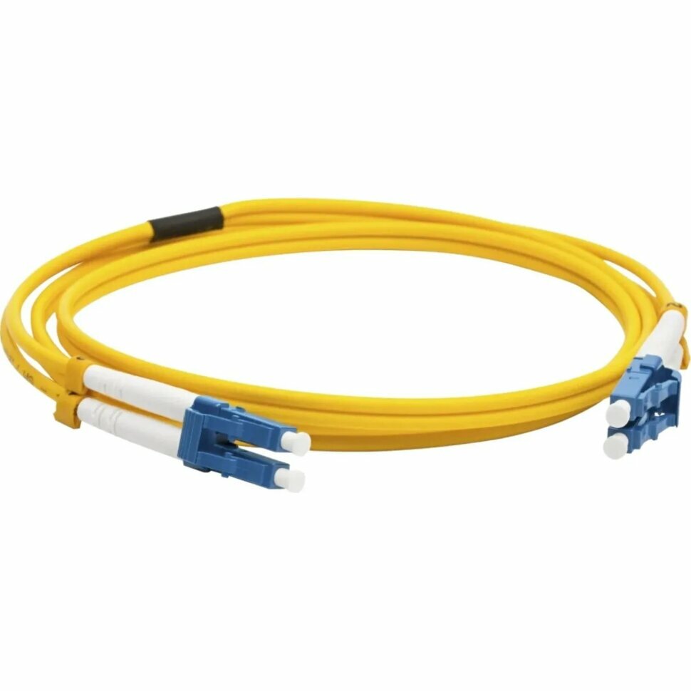 Патч-корд оптический LANMASTER дупл LC/UPC-LC/UPC LSZH (LAN-2LC-2LC/SU-3.0), 2395922