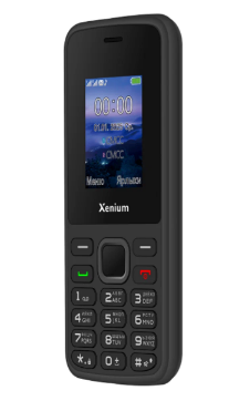 Мобильный кнопочный телефон Xenium X175, 1700 mAh, 2SIM, черный