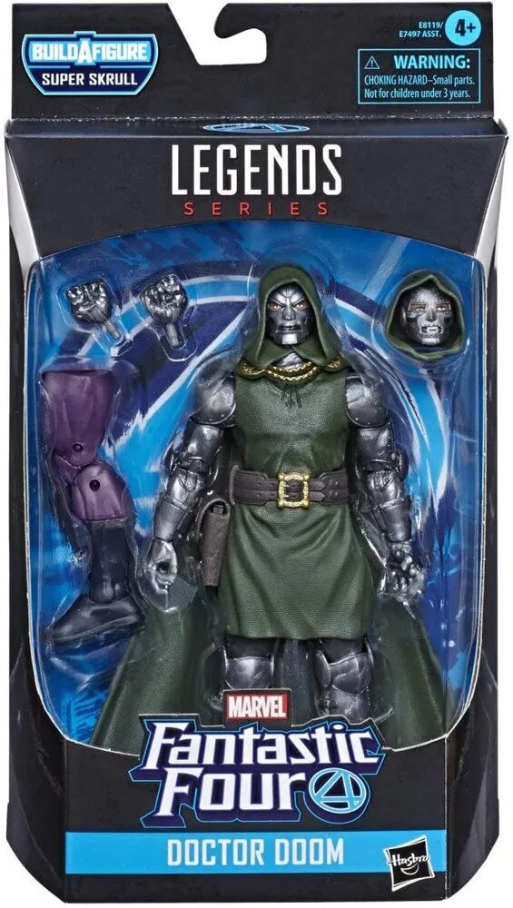 Hasbro оригинальная коробка Коллекционная фигурка Доктора Дума из серии Marvel Legends "Фантастическая четверка" 6 дюймов