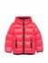 Куртка Quilted hooded jacket, размер 158-164, темно-синий/бежевый/красный