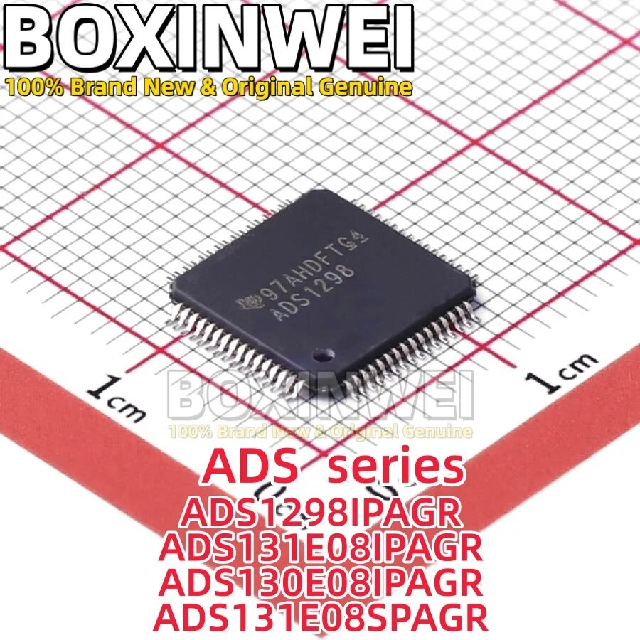 Микросхемы ADS1298IPAGR ADS131E08IPAGR ADS130E08IPAGR ADS131E08SPAGR ADS1298IPAGR