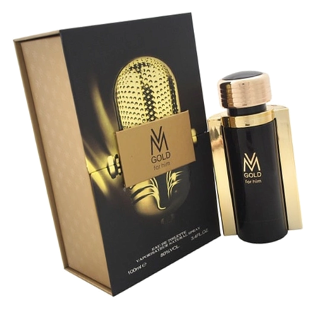 Духи для мужчин Victor Manuelle VM Gold For Him 100 мл / Виктор Мануэлле Голд Фо Хим