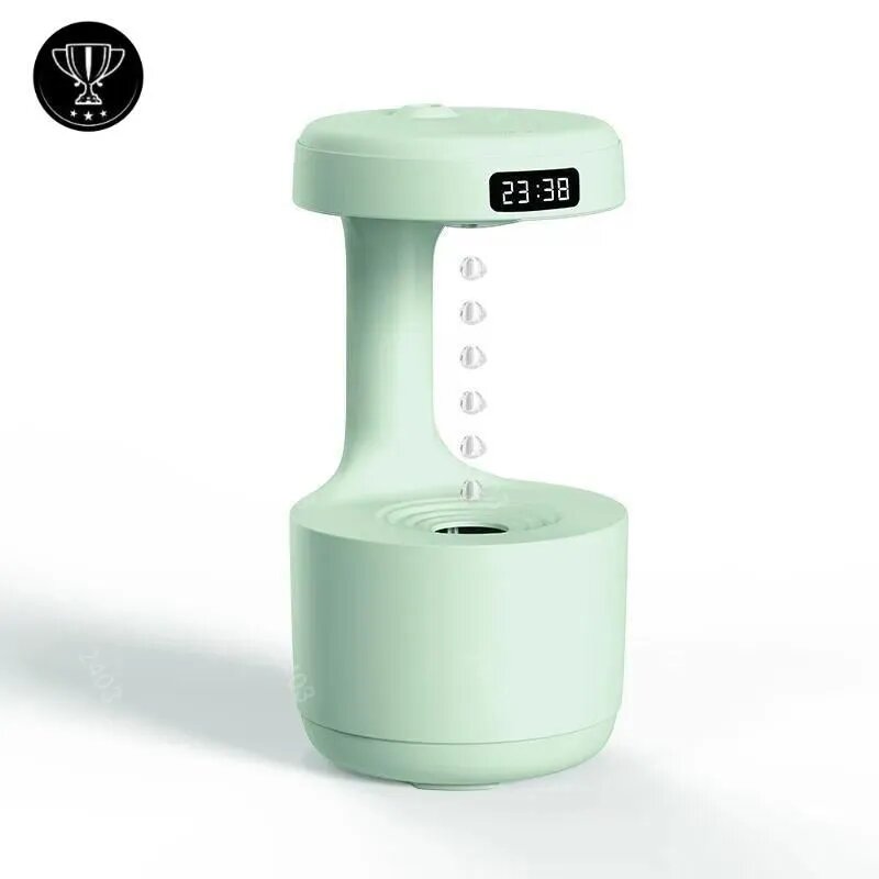 Увлажнитель воздуха sku-19637. 水滴倒流加湿器 白s107 绿s107 黑s108, салатовый