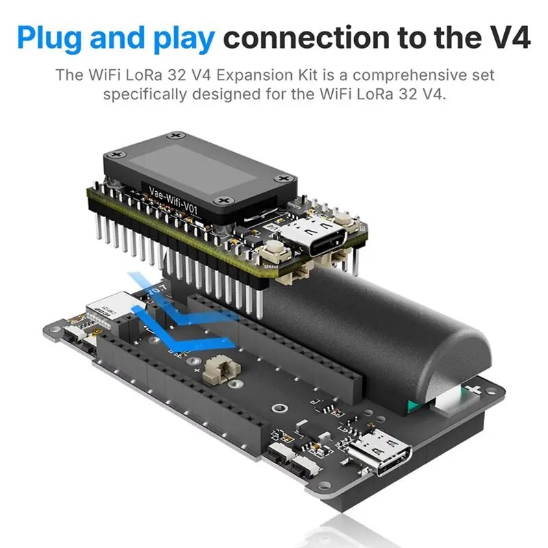 Precisionn For Meshtastic Wifi Lora 32 V4 Dev-Board — фото 1
