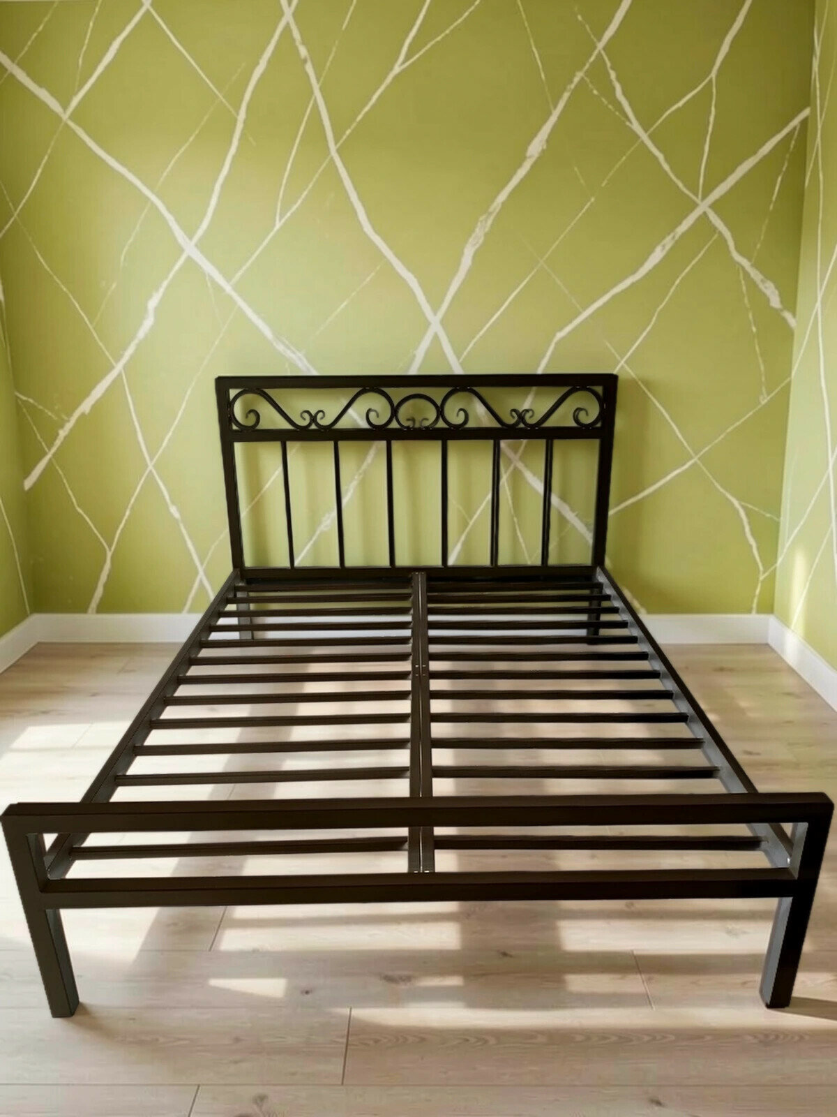 Кровать LOFT Mebel "Мира 180", кованая, двуспальная, металлическая